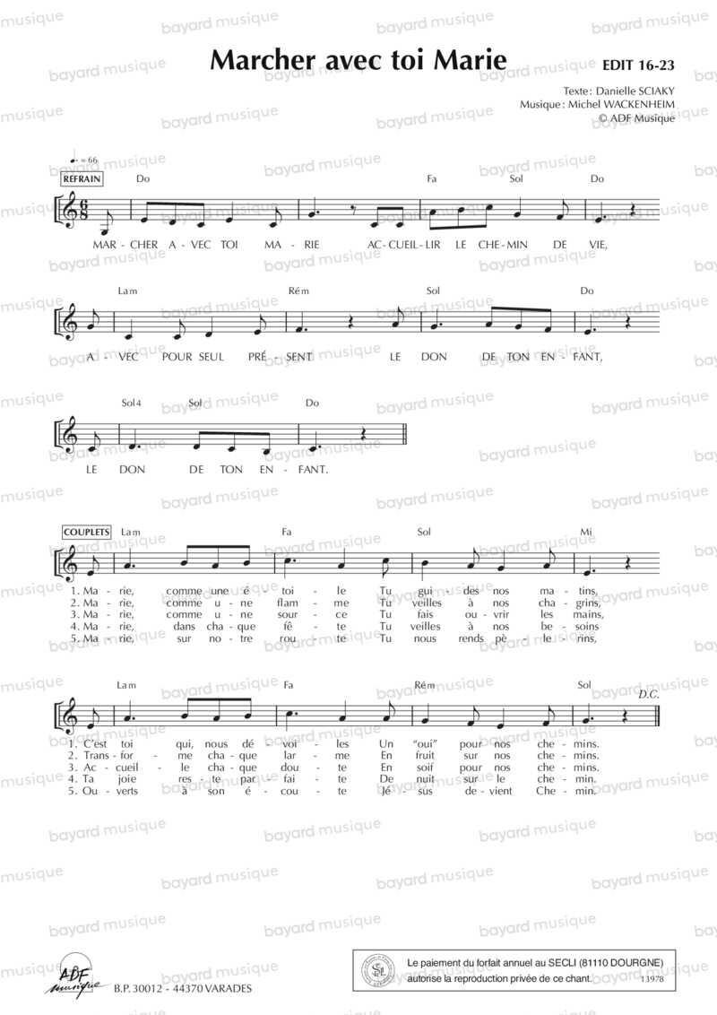 Chantons en Eglise - Venez, approchez-vous