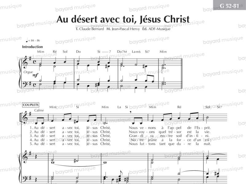 Chantons en Eglise - Chantons en Église “Sur les pas de Jésus” 23 ...