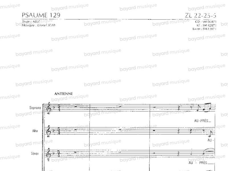 Chantons en Eglise - Psaume 129