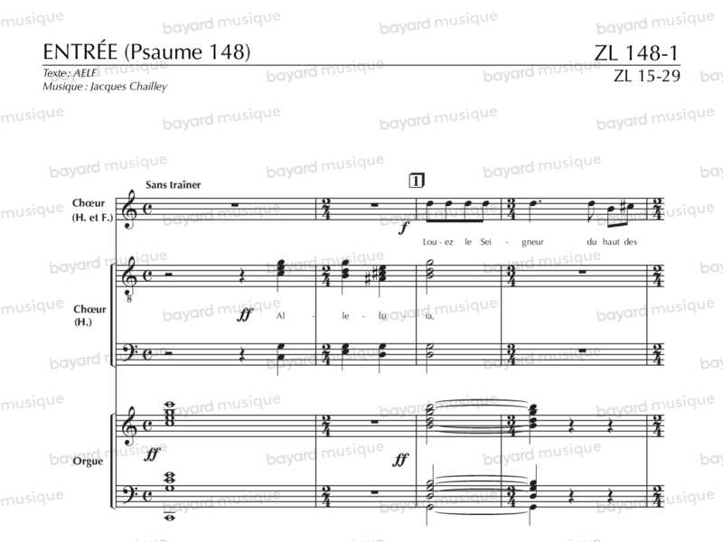 Chantons en Eglise - Psaume 148 - Entrée