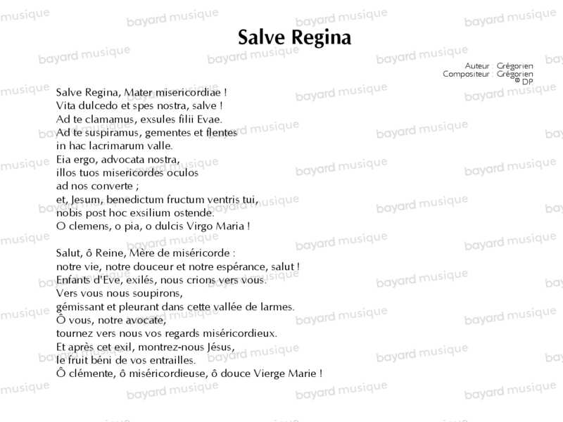 Chantons en Eglise - Vivante Parole