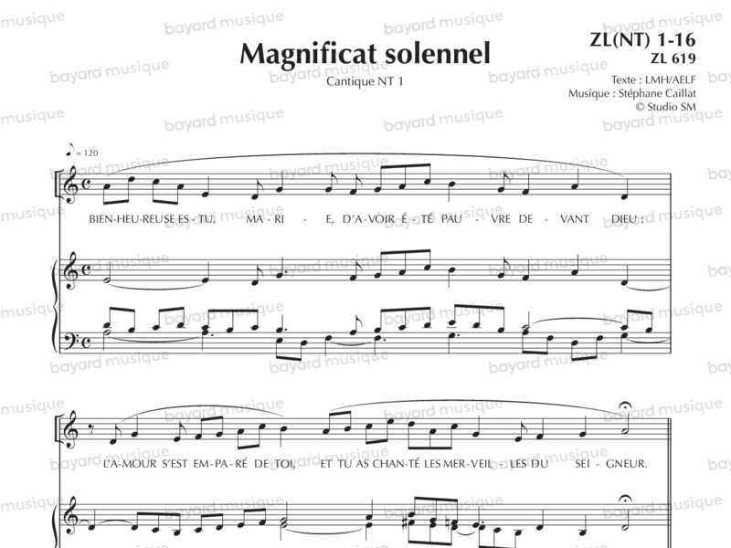 Chantons en Eglise - Magnificat solennel